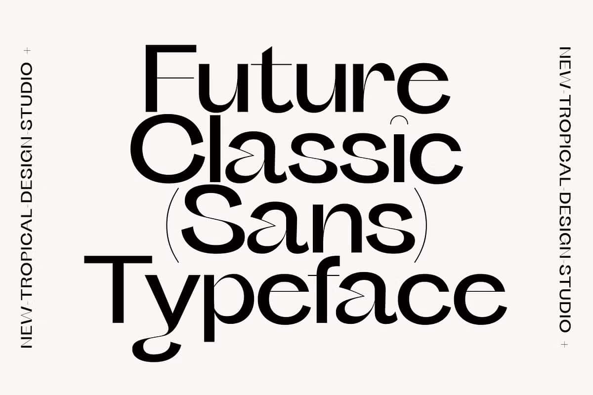 Future Classic Sans Typeface - Graphicas - Design Resources