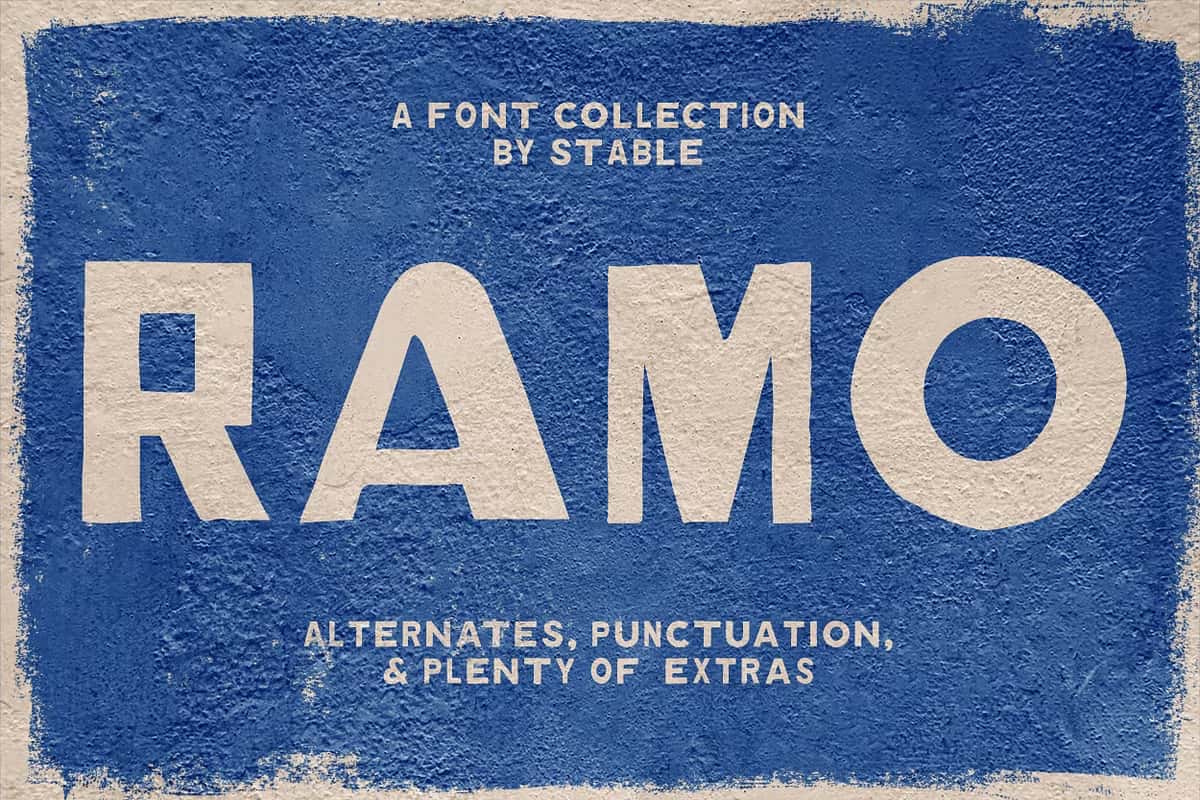 Ramo Font Collection - Graphicas - Design Resources